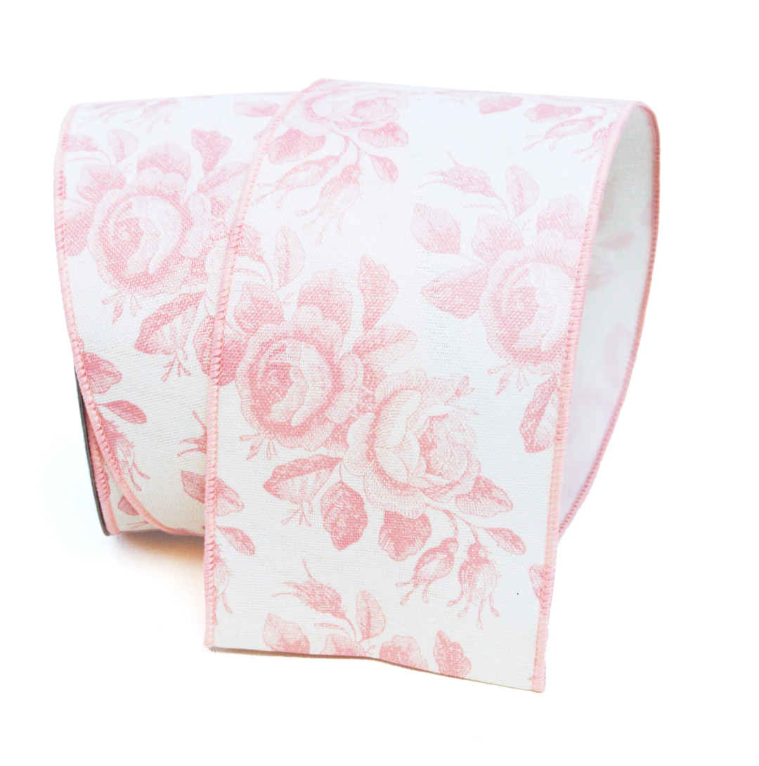 Pink Floral Ribbon – Papillon Parties and Gifts