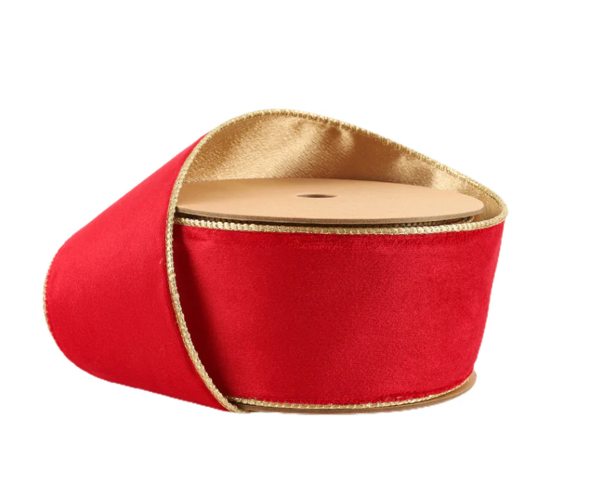 Classic Velvet Christmas Red Ribbon – Papillon Parties and Gifts