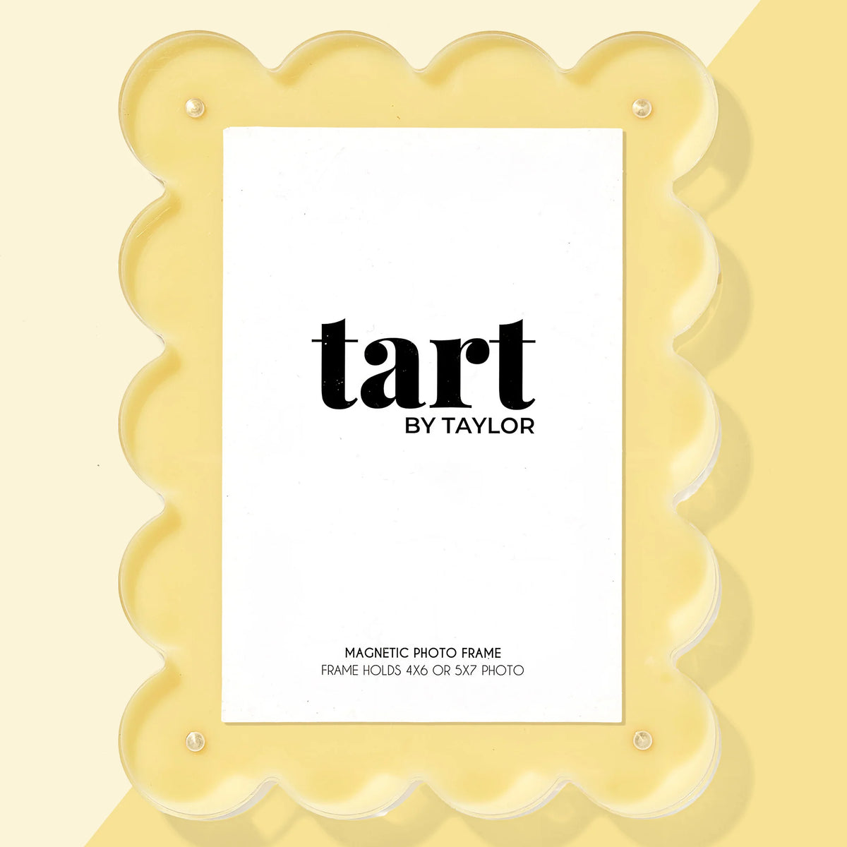 Butter Yellow Acrylic Picture Frame – Papillon Parties and Gifts